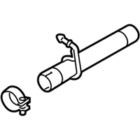 HC3Z-5A212-A - Genuine Ford Extension - Exhaust Pipe