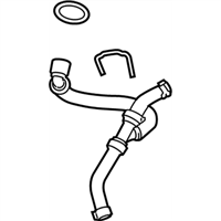 FL3Z-8A577-A - Genuine Ford Base No. #8A577 Hose