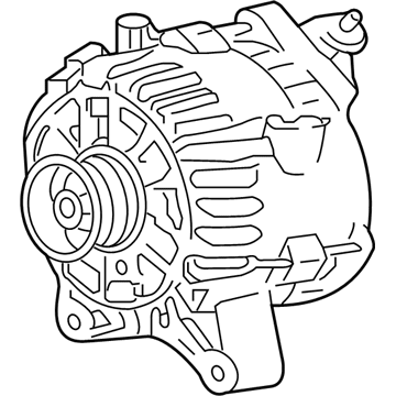 6W1Z-10346-AARM 6W1Z10346AARM - Genuine Ford Alternator Assembly