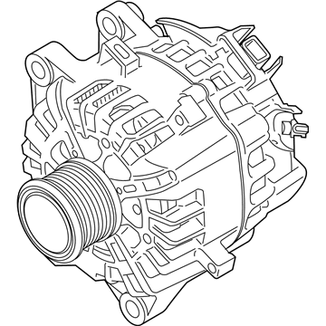 GK2Z-10346-H GK2Z10346H - Genuine Ford Alternator Assembly