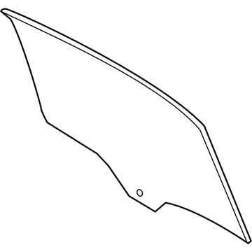 KB3Z-2625713-A KB3Z2625713A - Genuine Ford GLASS - REAR DOOR