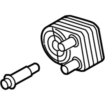 BL3Z-6A642-H BL3Z6A642H - Genuine Ford Oil Cooler Assembly