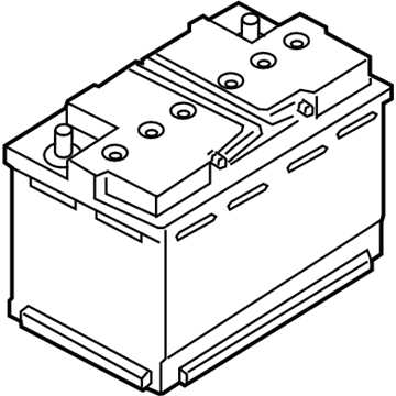 BXT-90-590 BXT90590 - Genuine Ford Battery
