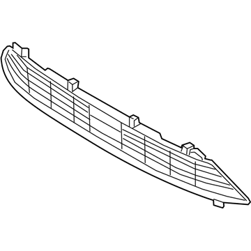 KT1Z-17E810-AA KT1Z17E810AA - Genuine Ford GRILLE - BUMPER
