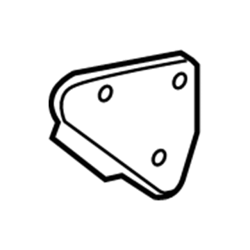 Genuine Ford F-250 Super Duty Control Arm Bracket