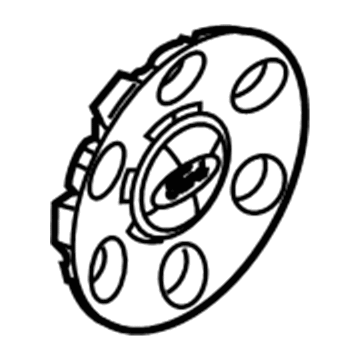 FL3Z-1130-J FL3Z1130J - Genuine Ford Wheel Cover