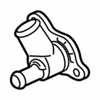 HL3Z-8592-A - Genuine Ford Connection - Water Inlet