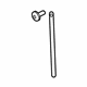 KB3Z-16612-A KB3Z16612A - Genuine Ford HOOD ASY - LESS HINGES