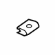 7A1Z-13508-APTM - Genuine Ford Base No. #13508B Handle