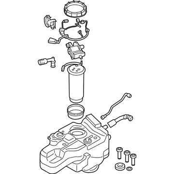 CK4Z-5J228-E CK4Z5J228E - Genuine Ford Tank - Urea