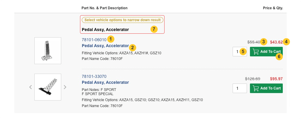 Help Me Locate a Part Using the Parts Catalog - Ford Parts Giant Help ...