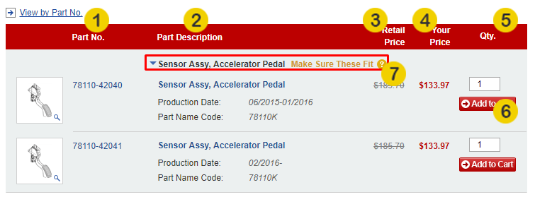 Help Me Locate a Part Using the Parts Catalog - Ford Parts Giant Help ...